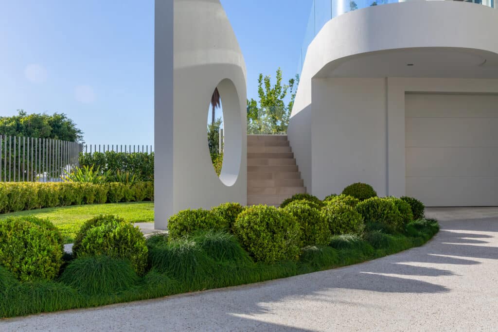Landscaped Geometry – City Beach Residence - Tim Davies Landscaping